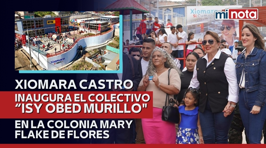 Presidenta inaugura «Colectivo Isy Obed Murillo» | Mi Nota