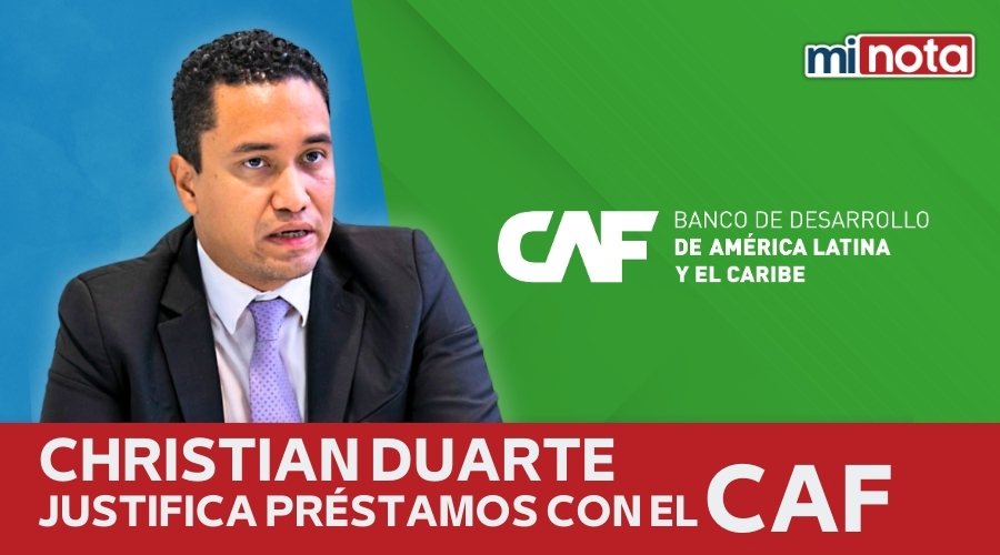 CHRISTIAN DUARTE DEFIENDE PRÉSTAMOS CON EL CAF A BENEFICIO DE HONDURAS ...